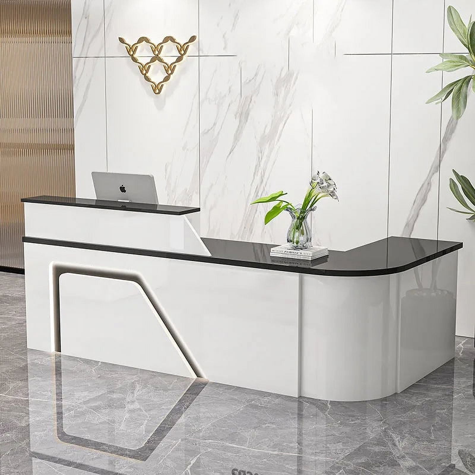 Bar Church Pulpit Reception Desk Office White Mobile Pulpitos Hair ...