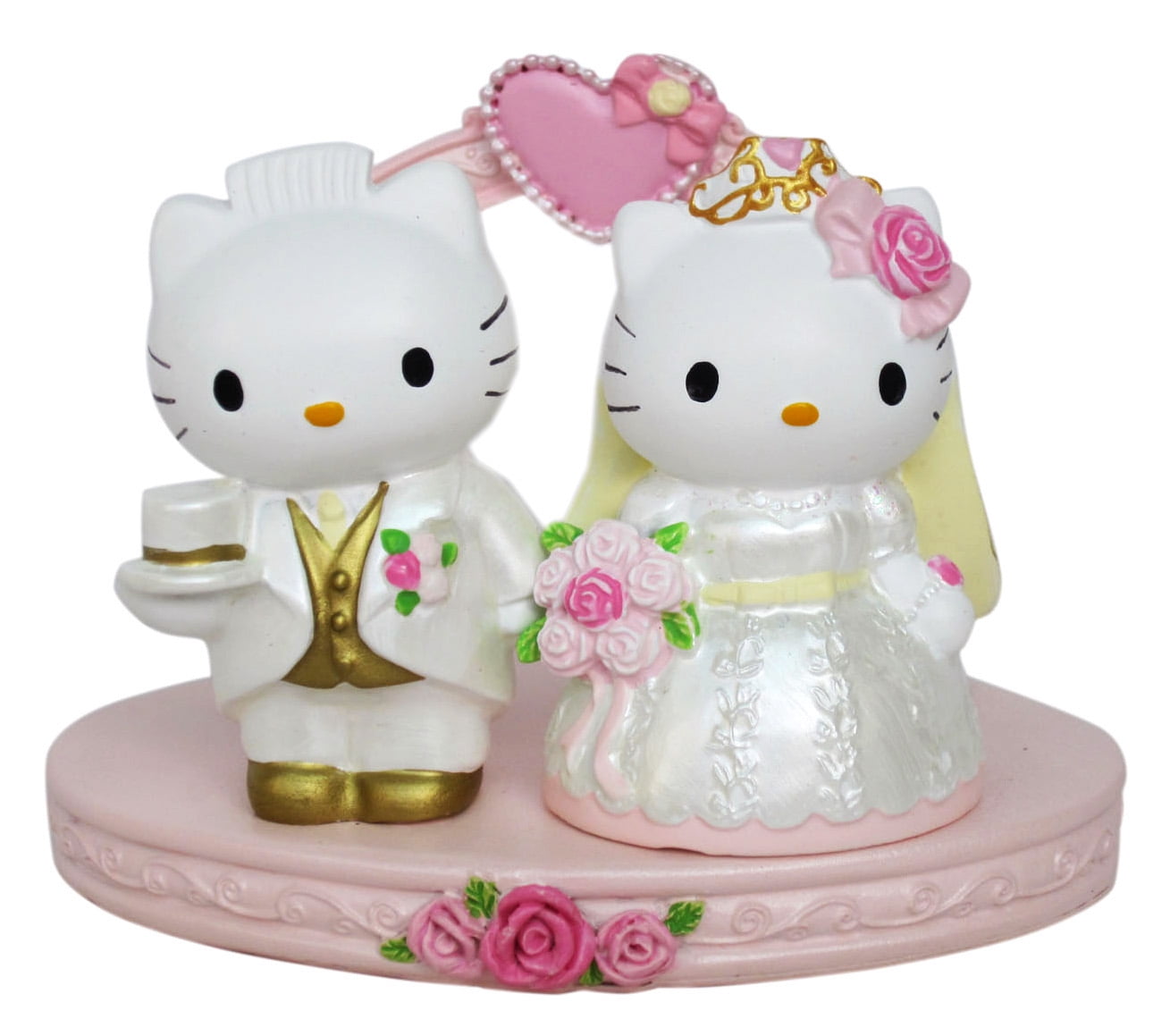 Sanrio's Hello Kitty and Dear Daniel Wedding Ceremony Ceramic Figure ...