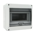 8-Way Surface-Mounted Circuit Breaker Box - IP65 Rated Waterproof and ...