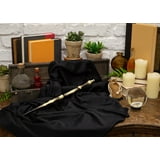 Tiered Black and Ivory Bone 13.75 inch Resin Collectible Cosplay Magic ...