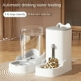Cat and Dog Feeder Pet Water Dispenser Cat Food Bowl Large Capacity ...