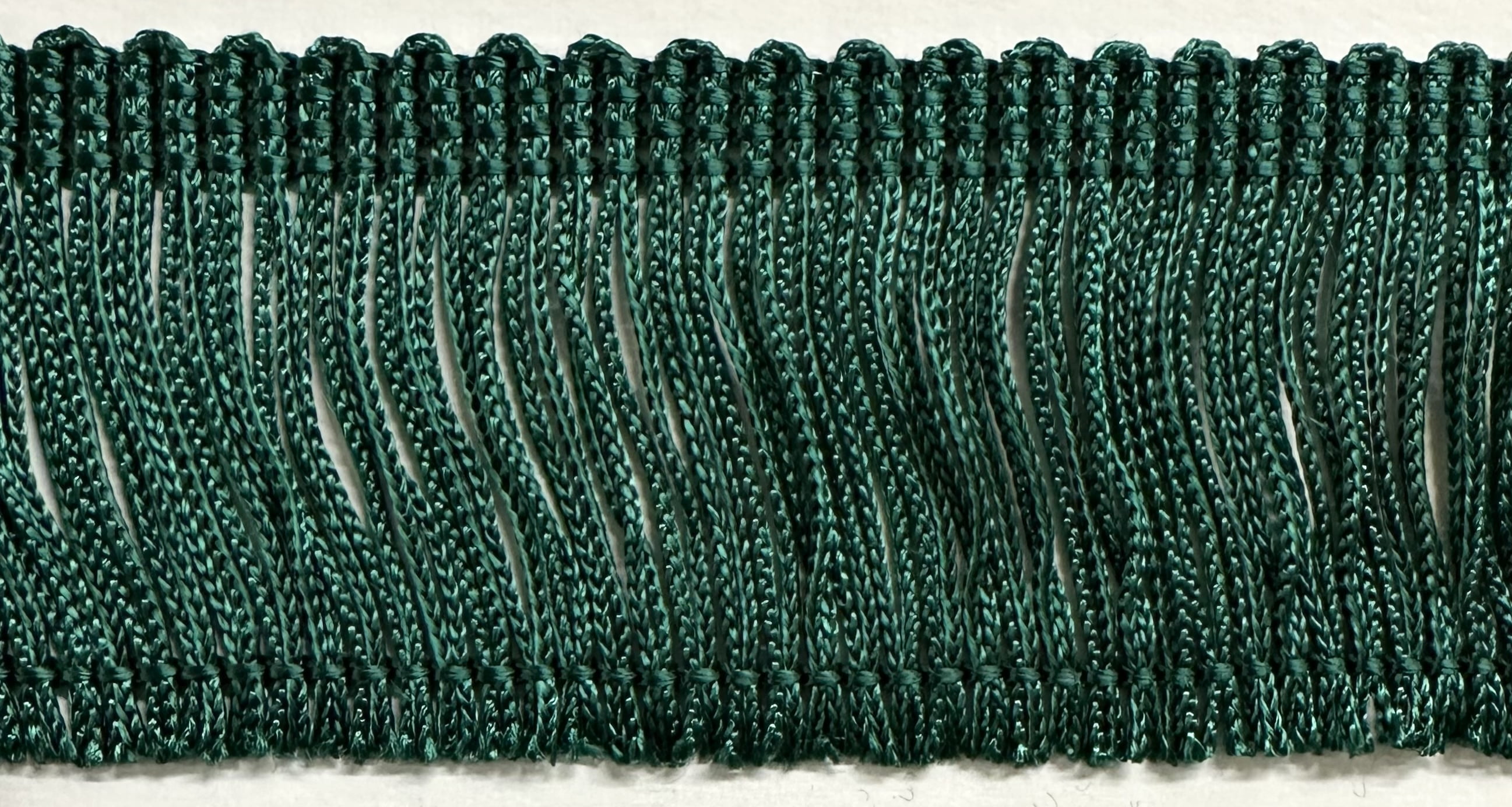 2" Rayon Chainette Fringe - 10 Yards! - Color: Dark Green - Walmart.com