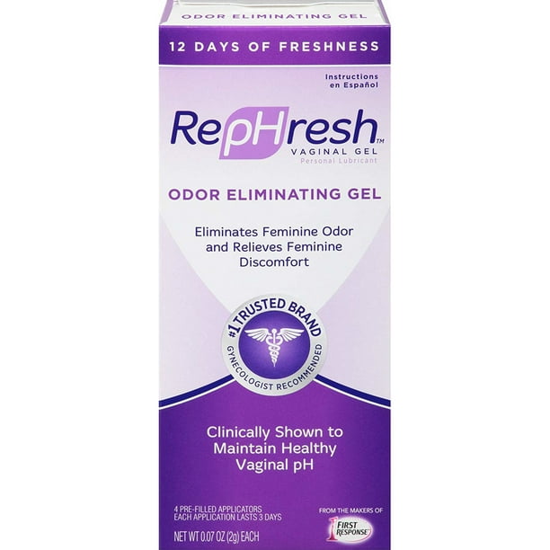 RepHresh Odor Eliminating Gel, Unscented, 0.07 Oz - Walmart.com ...