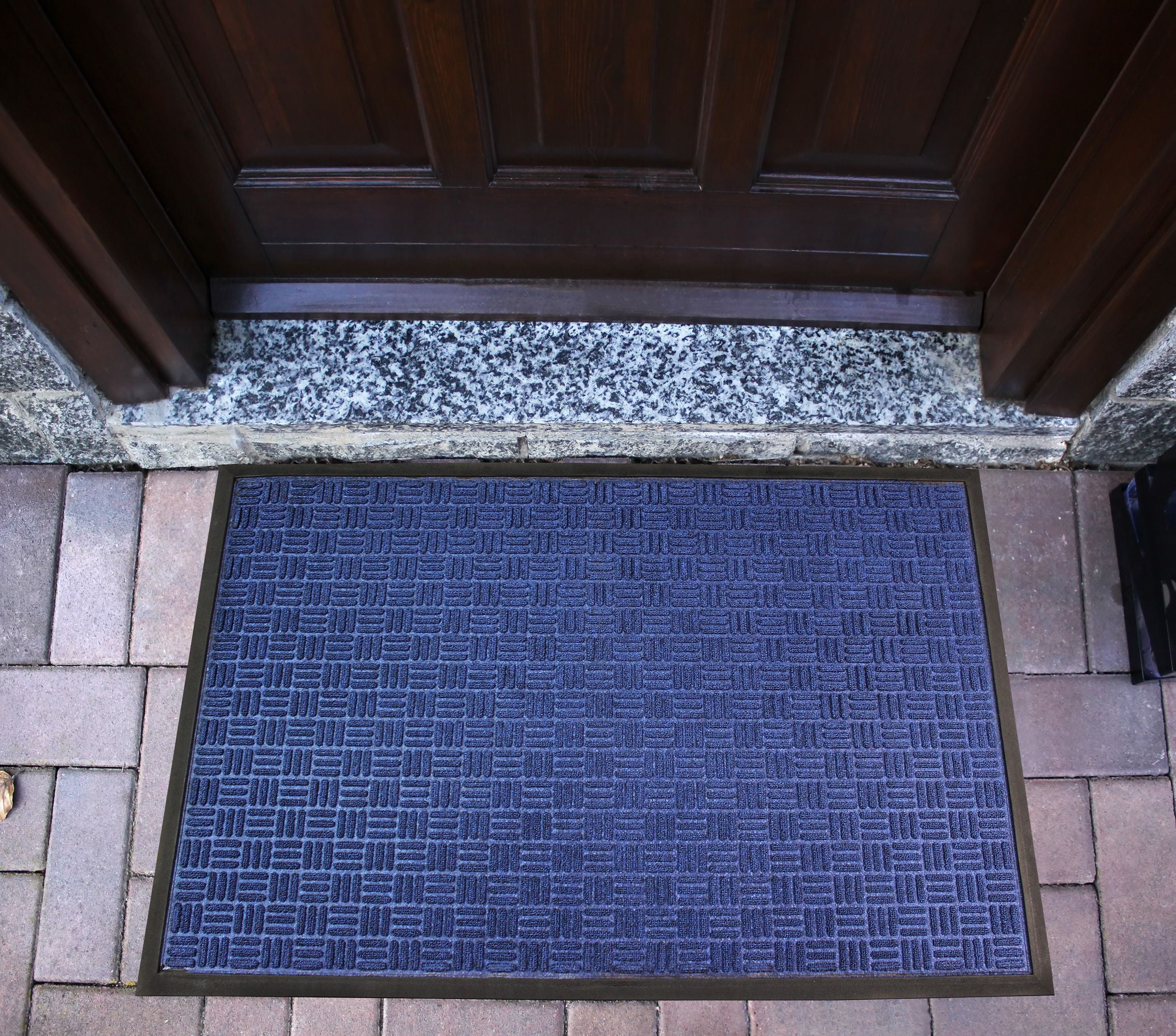 Doortex® Ribmat Blue Heavy Duty Door Mat in - 24" x 36" - Walmart.com