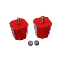 Energy Suspension All Purpose Red Bump Stop Set 2 1/8 inch Tall / 2 ...