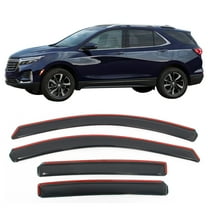 Ikon Motorsports In-Channel Window Visors Fits 2004-2008 Ford F-150 ...
