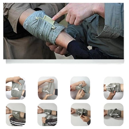 First Aid Wound Hemostatic Bandage Force First Aid Training Bandage ...