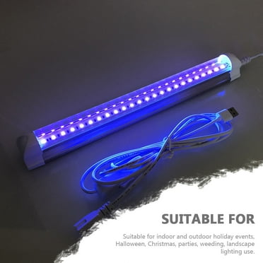 Solhice 36W Bright Black Light LED Bar with Plug and Switch, Ideal for ...