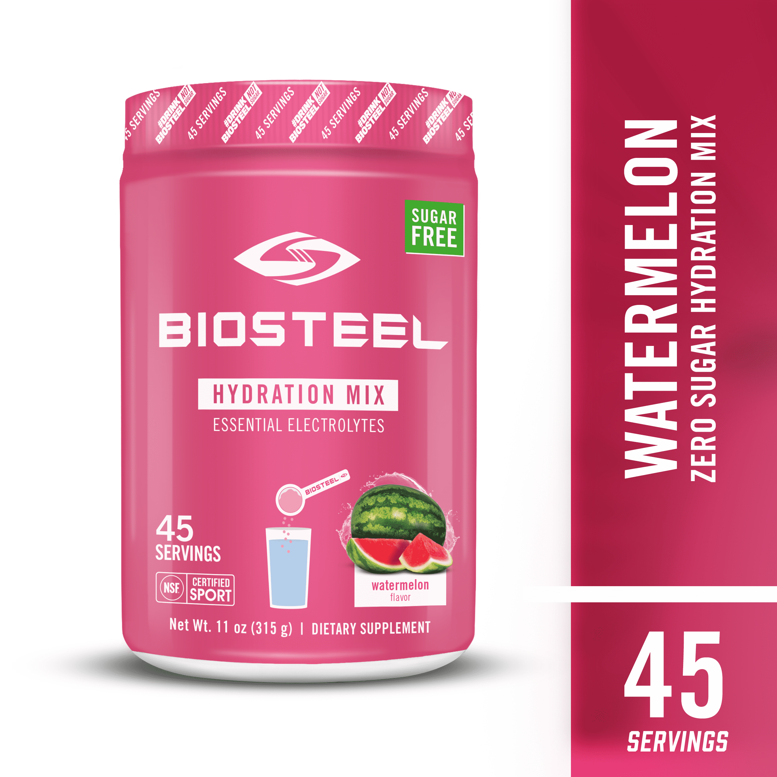 BioSteel Zero Sugar Hydration Mix, Great Tasting Hydration with 5 ...