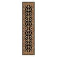 SAFAVIEH Lyndhurst Isadora Traditional Bordered Area Rug, Black/Tan, 8 ...