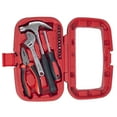 Stalwart, 7.00 x 10.50 x 2.25 Inches Red Finish Durable Tool Set, 15 ...