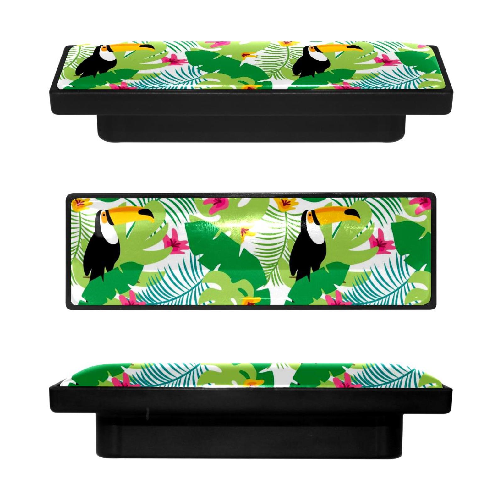 4 Pcs Rectangle Cabinet Handle Cupboard Knob Drawer Pulls Handle ...