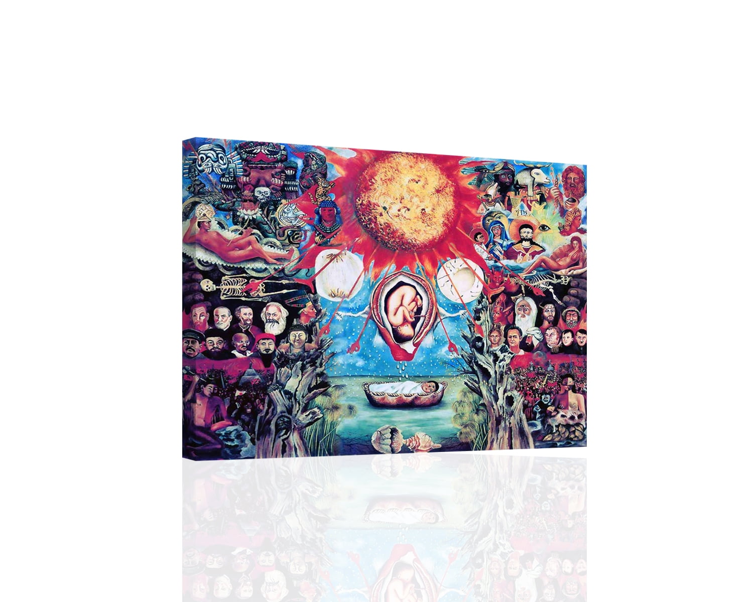 Frida Khalo- Moses - Canvas OR Print Wall Art - Walmart.com