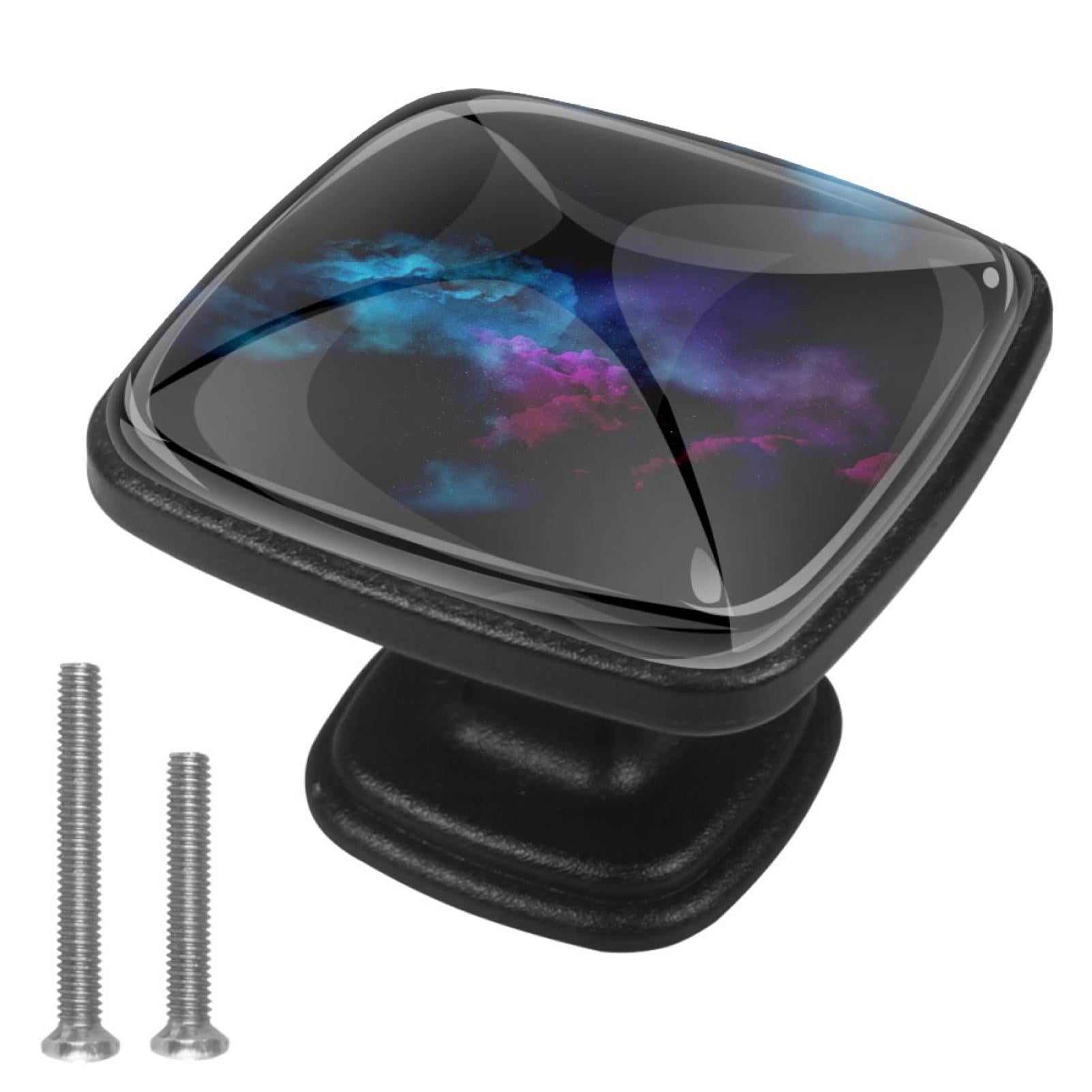 4 Pcs Cabinet Handle Drawer Pulls Space Galaxy Universe Knobs with ...