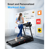 FYC 400LBS Capacity 3.5 HP Treadmill with 15% Auto Incline for Home ...