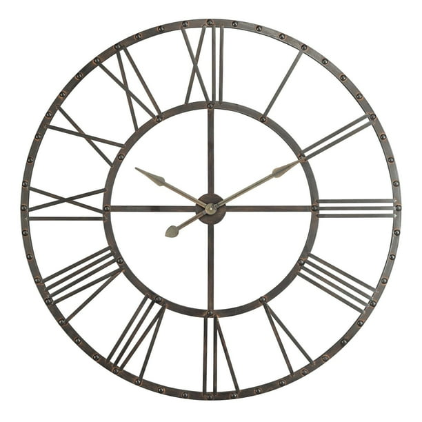 Upton Oversized Wall Clock - 44.5 diam. In. - Walmart.com
