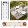 Ballerina Table Runner Linen Burlap Table Runner 72 Inches Long ...