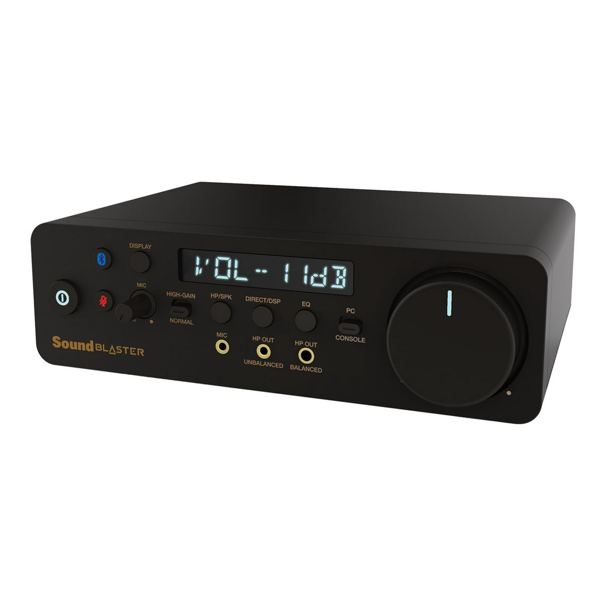 Creative Sound Blaster X5 Hi-Res 32bit/384khz External Usb Dac With Fully Balanced Xamp Headphone Bi-Amp  Bluetooth Receiver  Rca In/-Out  Toslink Opt