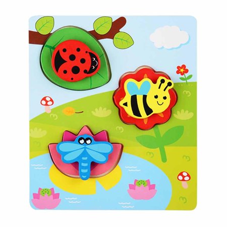 EQWLJWE Educational Toys 3D Stereoscopic Small Piece Puzzle Toy ...