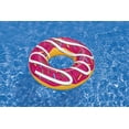 Bluescape 45" Multicolor Donut Pool Ring Float, Inflatable Swim Ring ...