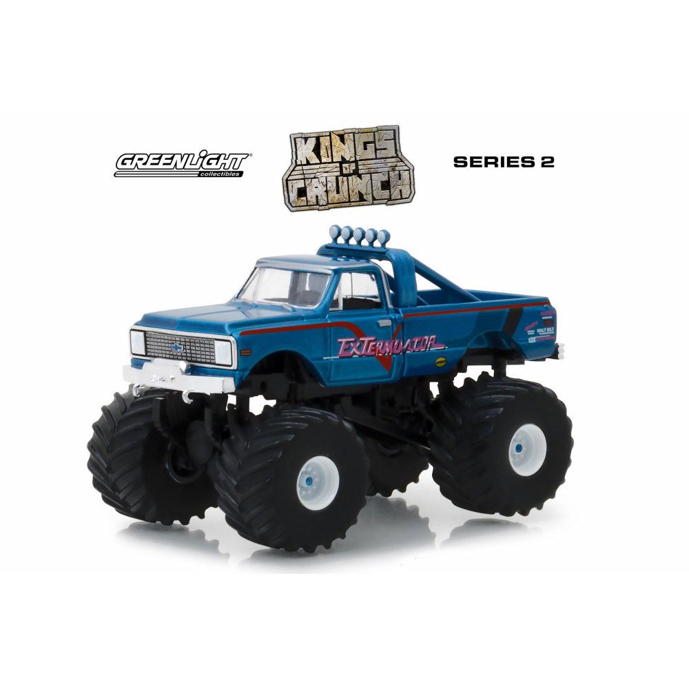 1972 Chevy K-10 Monster Truck, ExTerminator - Greenlight 49020D/48 - 1/ ...