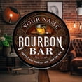 Desperate Enterprises LED Bourbon Neon Sign 23 Inch Round Backlit ...
