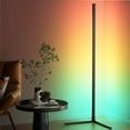 IFCOW LED Corner Floor Lamp,63" RGB Color Changing Floor Lamp with ...