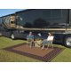 Patio Mats 9x12 Reversible RV Outdoor Patio Mat, Camping Mat, Greek Key ...