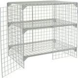Global Industrial Wire Mesh Security Cage, 48 x 24 x 48 - Walmart.com