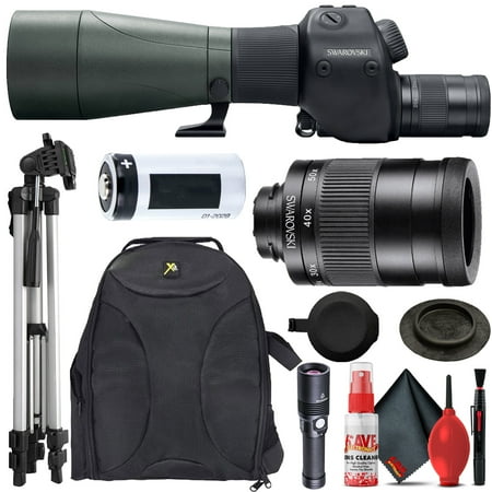 Swarovski STR-80 HD 80mm Spotting Scope (Straight Viewing,MRAD Reticle ...