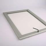 Lockable Weatherproof Snap Poster Frame 30x40 Inch Silver 1.38 ...