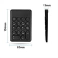 New 2.4G Wireless Digital Keyboard USB 18Keys Mini Numeric Keypad ...