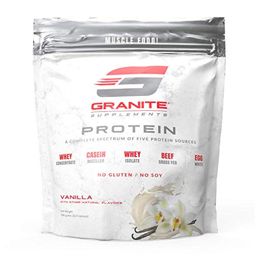 Protein Powder by Granite | 30 Servings of Complete Spectrum Protein to ...