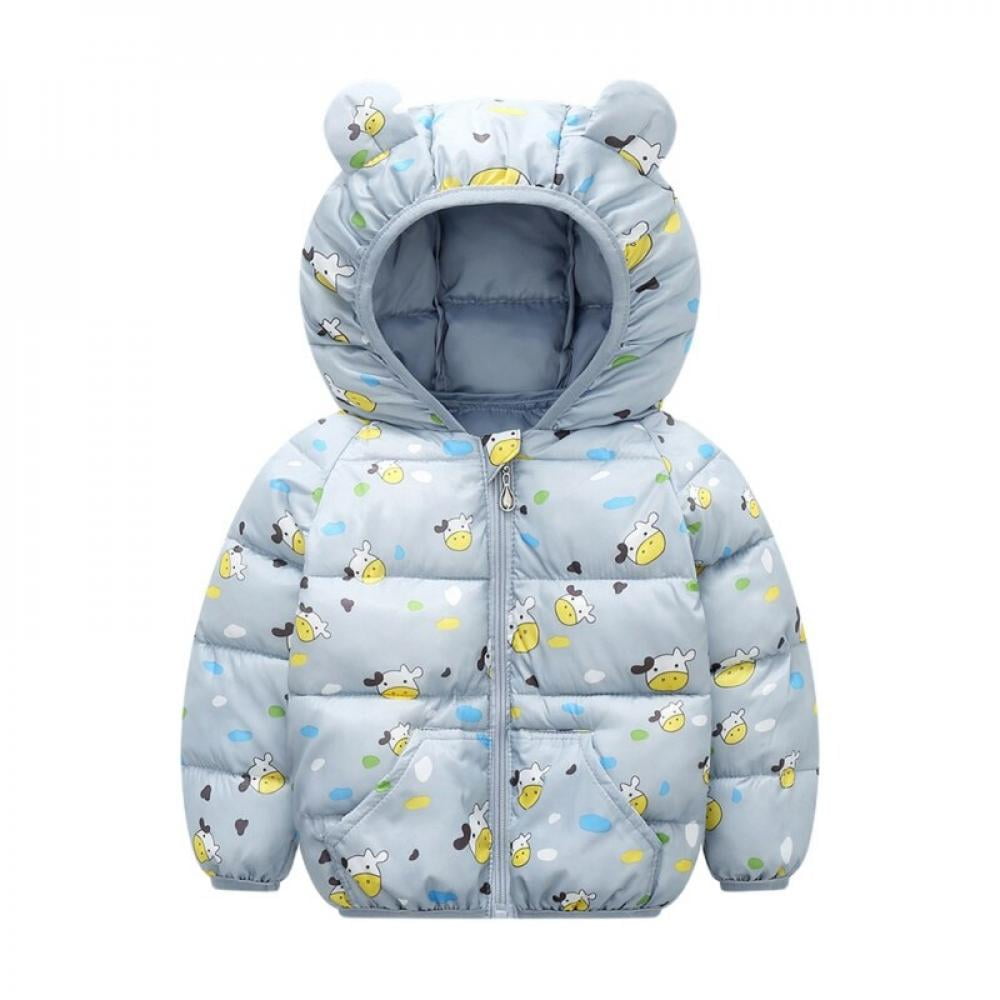 JANDEL Kids Boy Girl OutWear Coat Winter Warm Hooded Puffer Lightweight Water-Resistant Packable ...