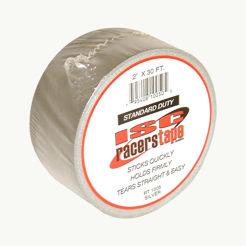 ISC Standard-Duty Racer's Tape: 2 in x 30 ft. (Silver) - Walmart.com
