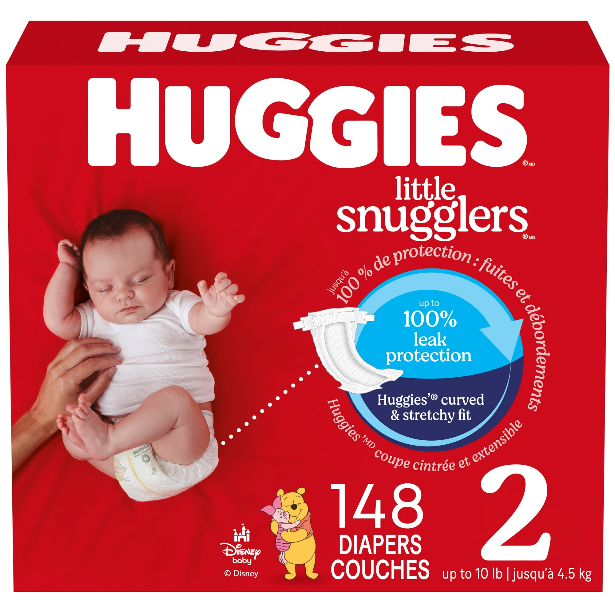 Click here for Huggies Little Snugglers Baby Diapers  Size 2 (12-... prices