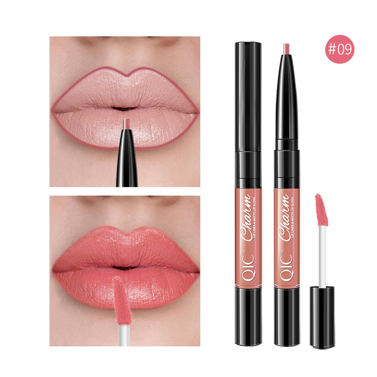 ERTUTUYI Lip Gloss Liquid Matte Lipstick, Non Stick Cup Double Lip ...