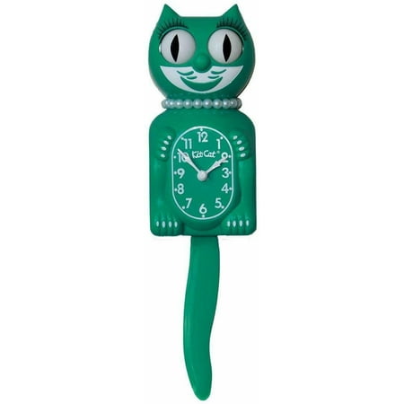 Kit Cat Klock Green Beauty Lady Cat Cute Wall Clock | Walmart Canada