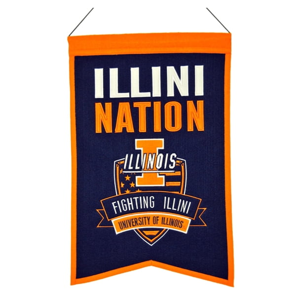 NCAA Nations Banner, University of Illinois Fighting Illini - Walmart.com