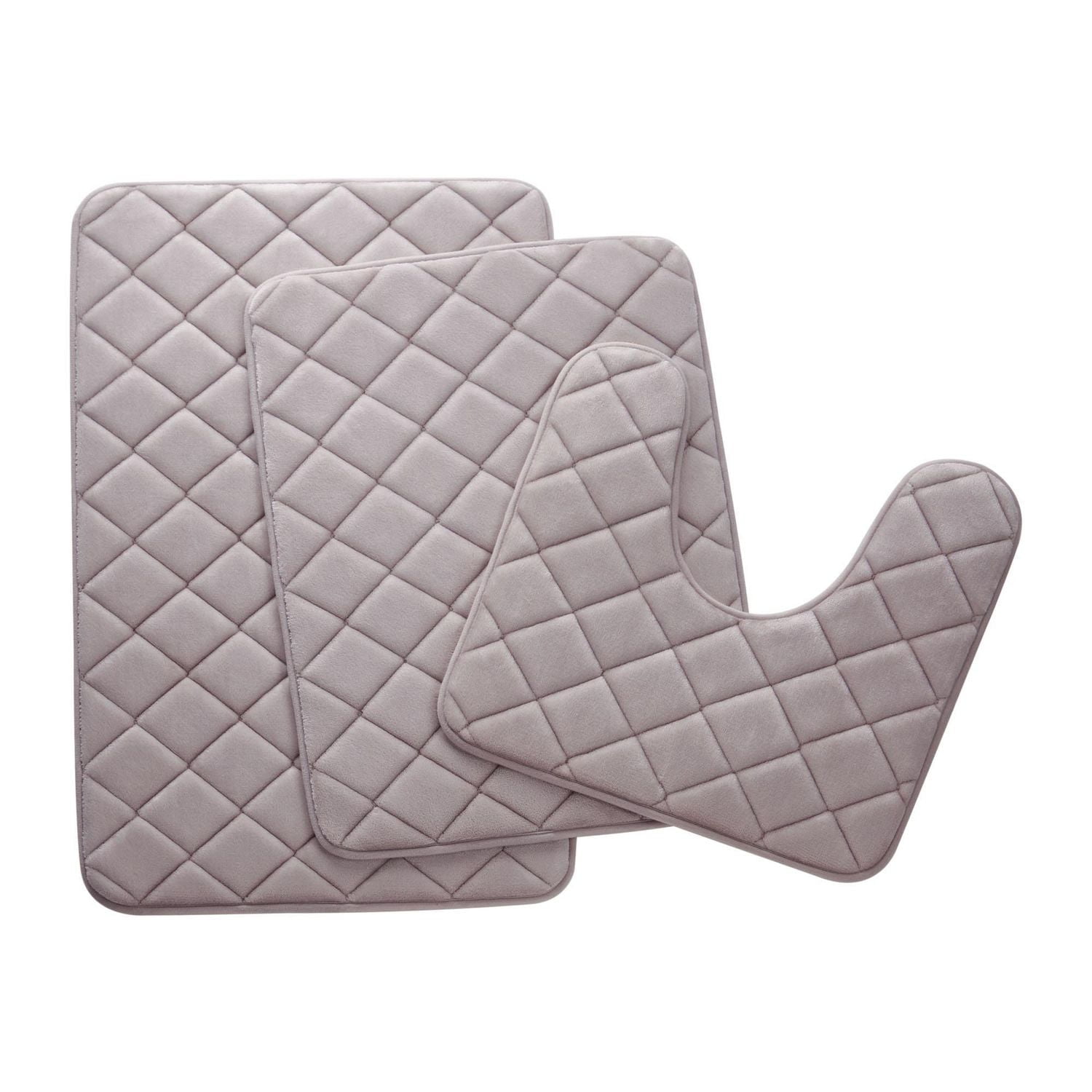 Mainstays Memory Foam Bath Mat Set, 3-piece set - Walmart.ca