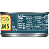 Snow's Chopped Clams in Clam Juice, 6.5 oz - High Quality, Wild Caught ...