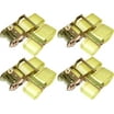 "VEVOR E-Track Ratchet Strap, 18 Pack 2"" x 15', 4400 lbs Strength, Tie ...