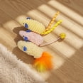 Catnip Toys 3 Pack Catnip Mouse Toy Set With Crinkle Noise Soft Fabric ...