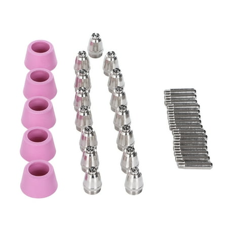 Plasma Consumables Kit, 3 Kinds Of Accessories Electrode Nozzles Cups ...
