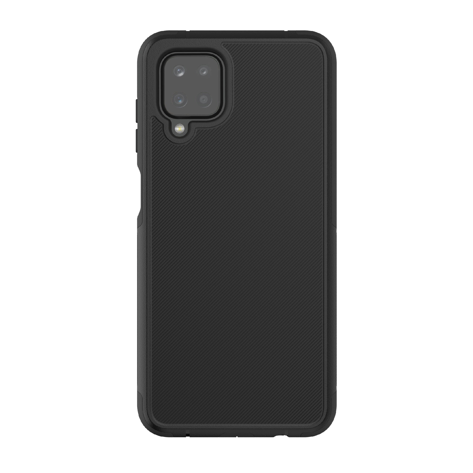 onn. Slim Rugged Phone Case for Samsung Galaxy A12 - Black - Walmart.com