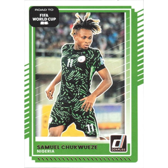 2025-26 PANINI DONRUSS ROAD TO WORLD CUP BASE #194 SAMUEL CHUKWUEZE ...