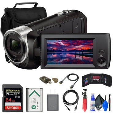 Sony FDR-AX43 UHD 4K Handycam Camcorder - Movie Camera & Video Recorder ...