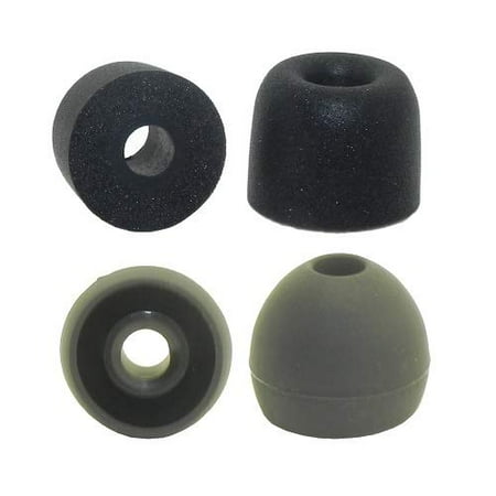 6 Pair Extra Large Replacement Earbud Tips, eaphone Tips, Ear Tips for ...