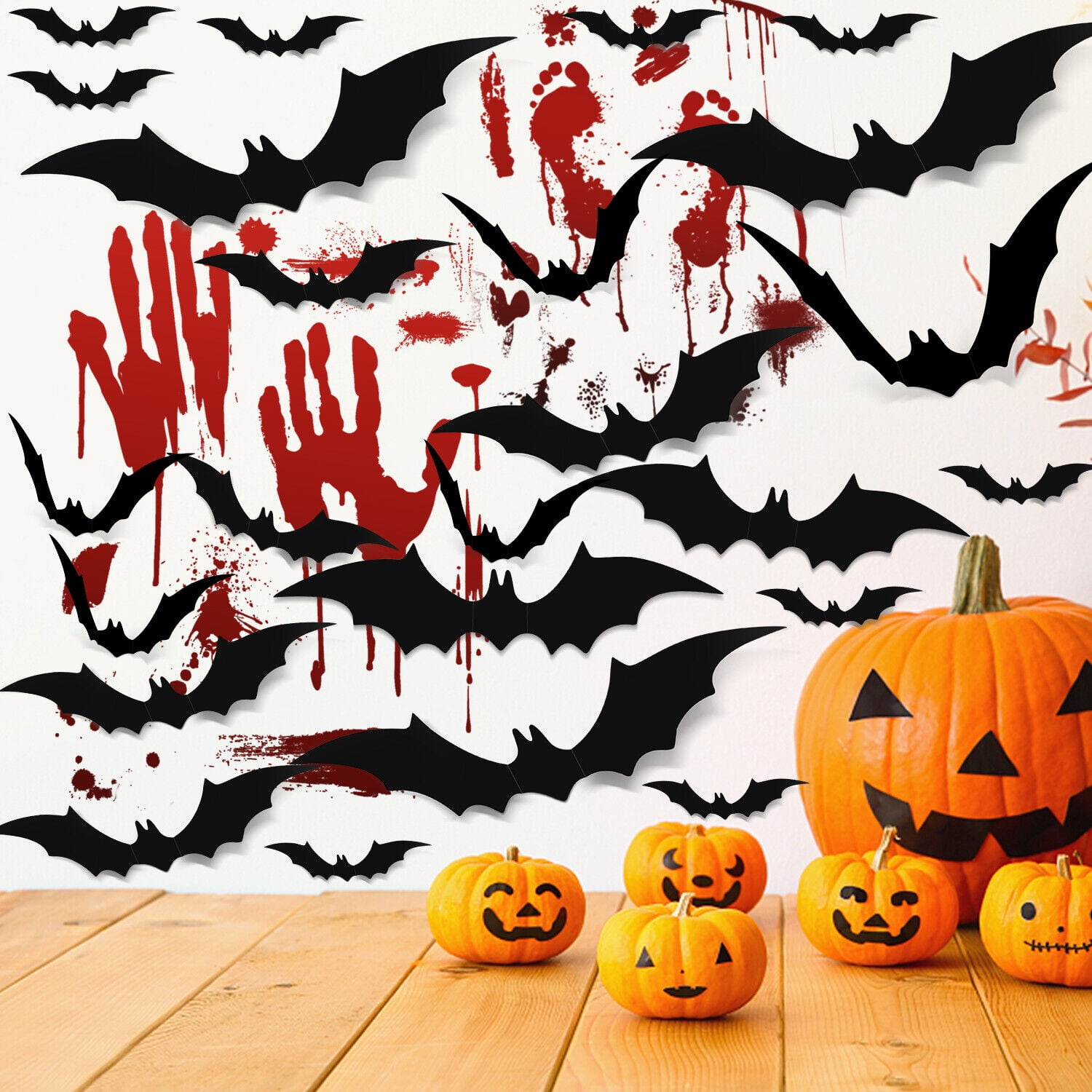 Halloween Giant Spider Web Stretch Party Light Up Cobweb Props Haunted ...