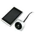 2MP Door Viewer Camera 1080P 4.5in Screen PIR Detection Smart Peephole ...